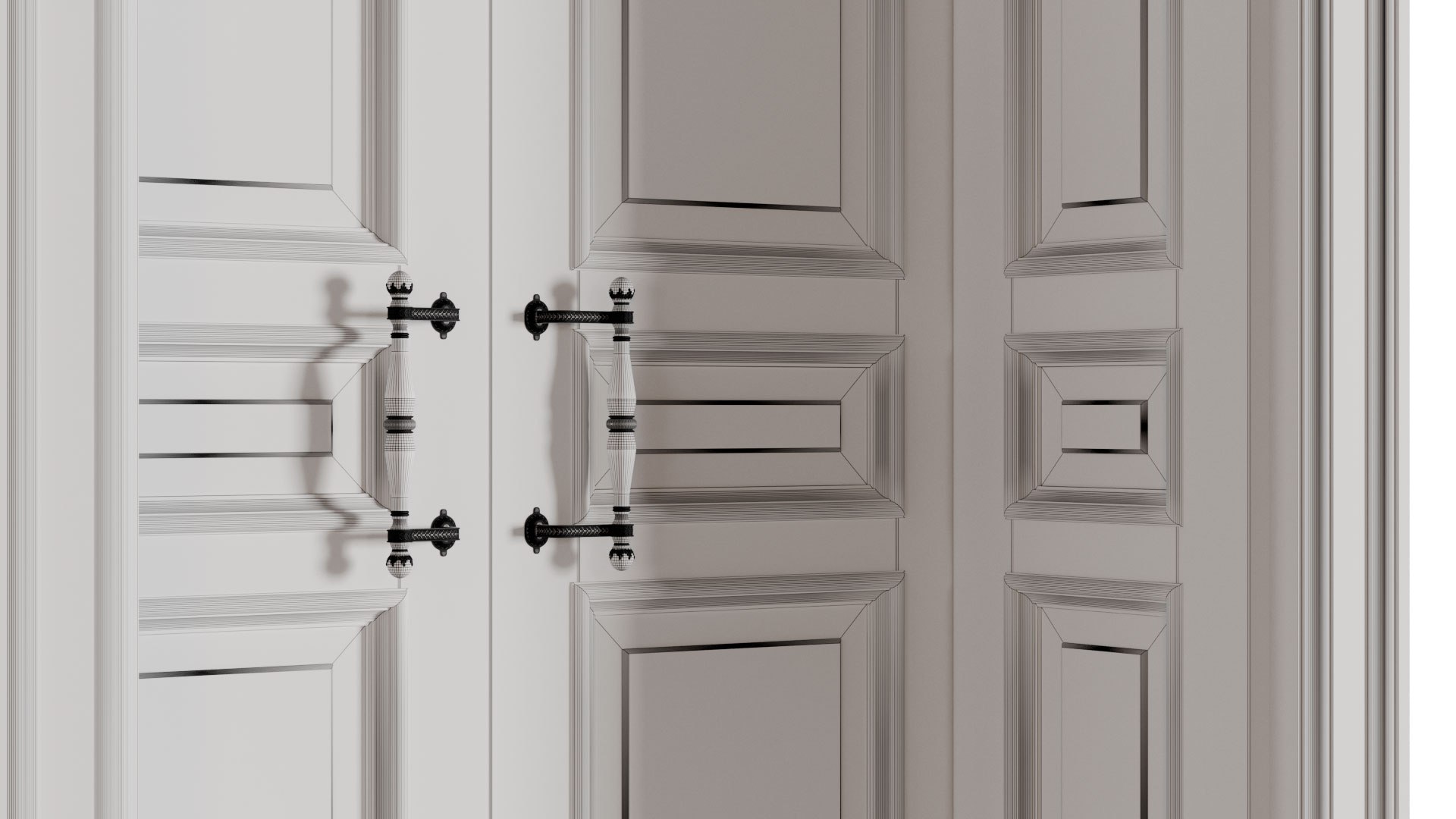 Classic Door 3D Model - TurboSquid 1525166