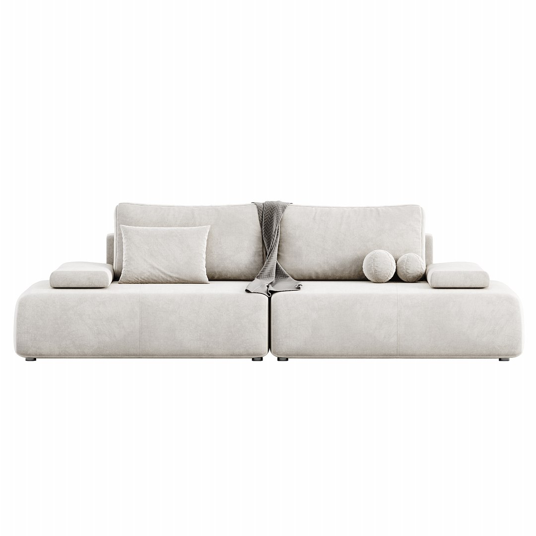 3D Hank L10 Two Seater Sofa By Weilai Concept Model - TurboSquid 2244678