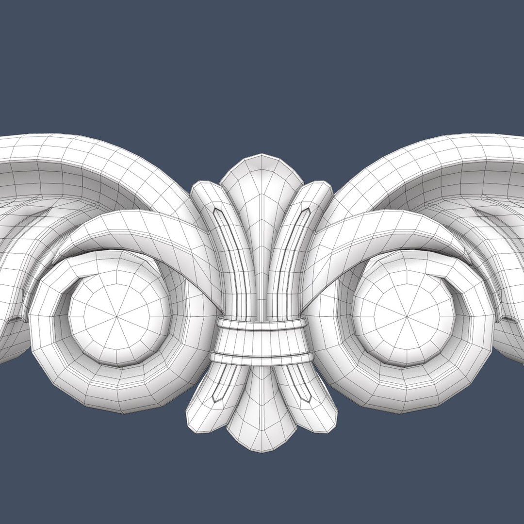 3d Decorative Onlay Model