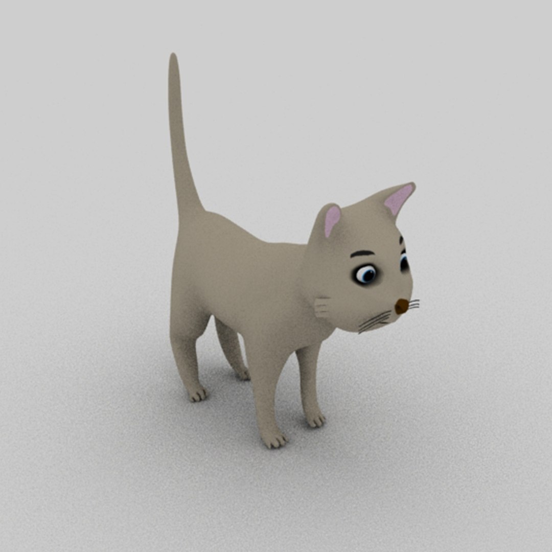 Cat 3D - TurboSquid 1775264