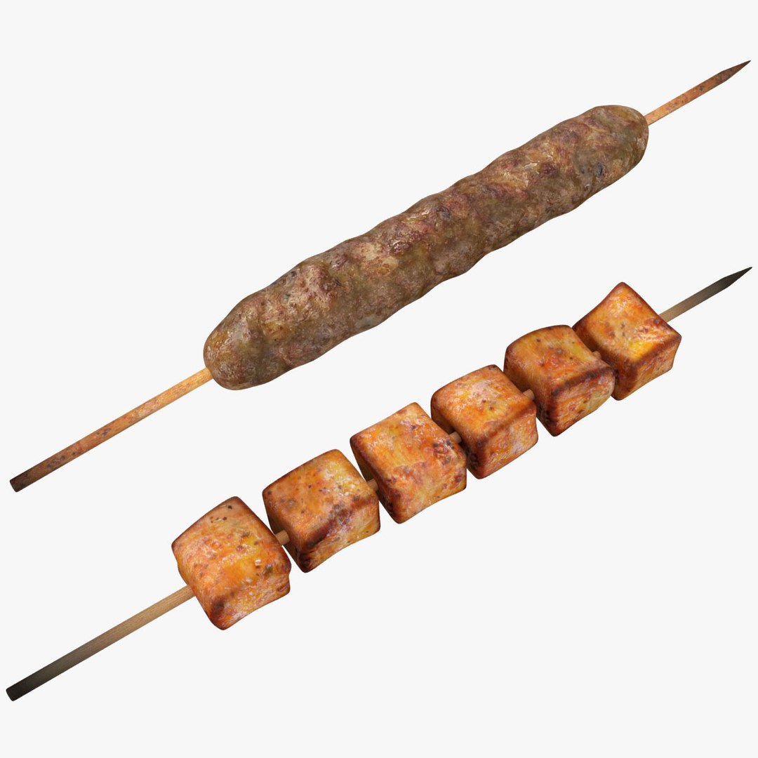 Skewer Collection Model - TurboSquid 2108353