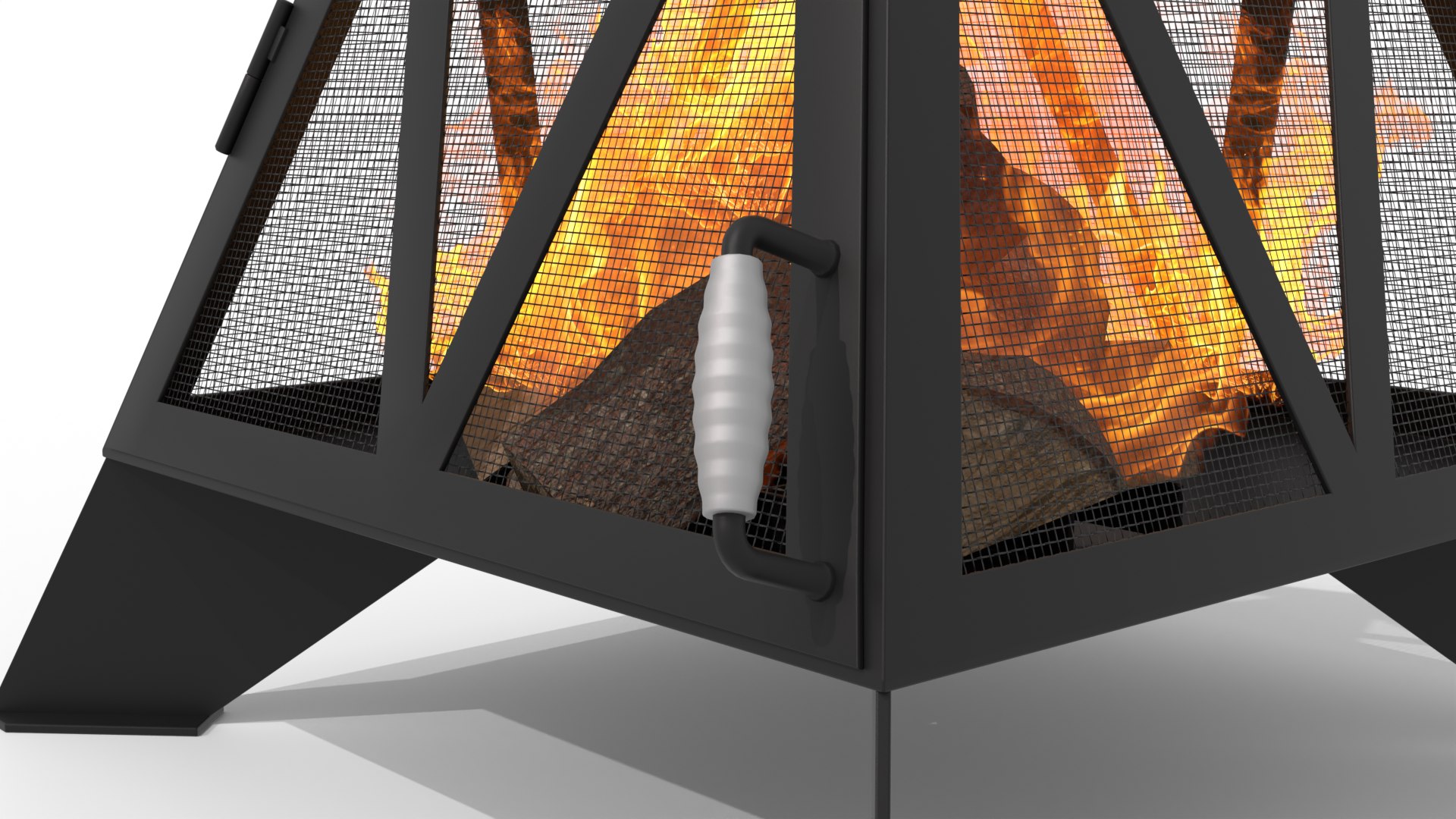 Fire Pit - Pyramid 3D Model - TurboSquid 2214447