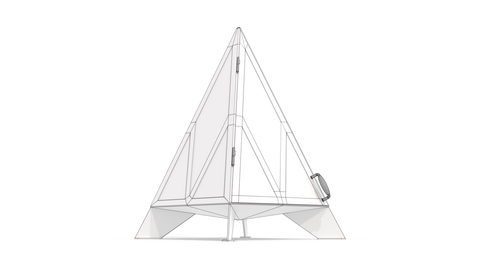 Fire Pit - Pyramid 3D Model - TurboSquid 2214447