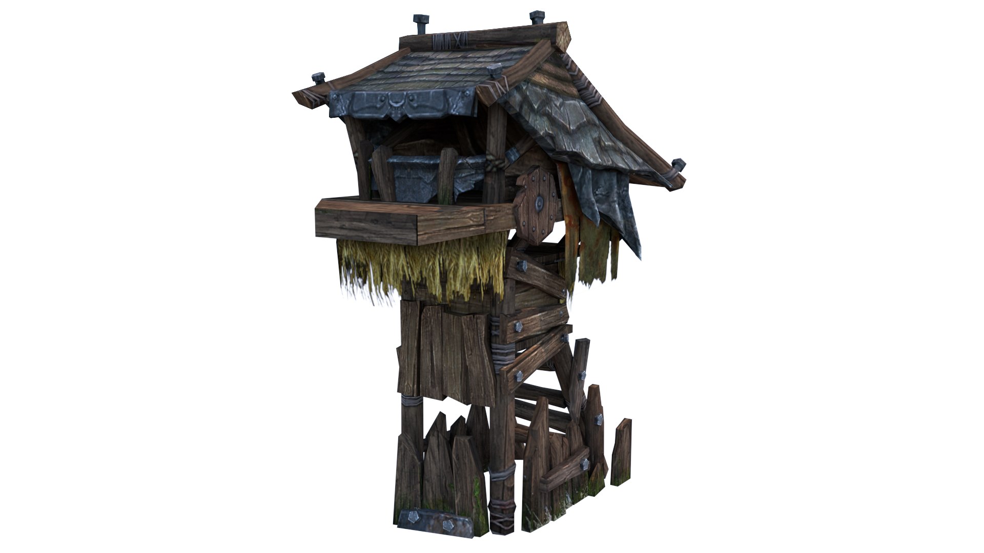 3D Model OldTower - TurboSquid 2241382