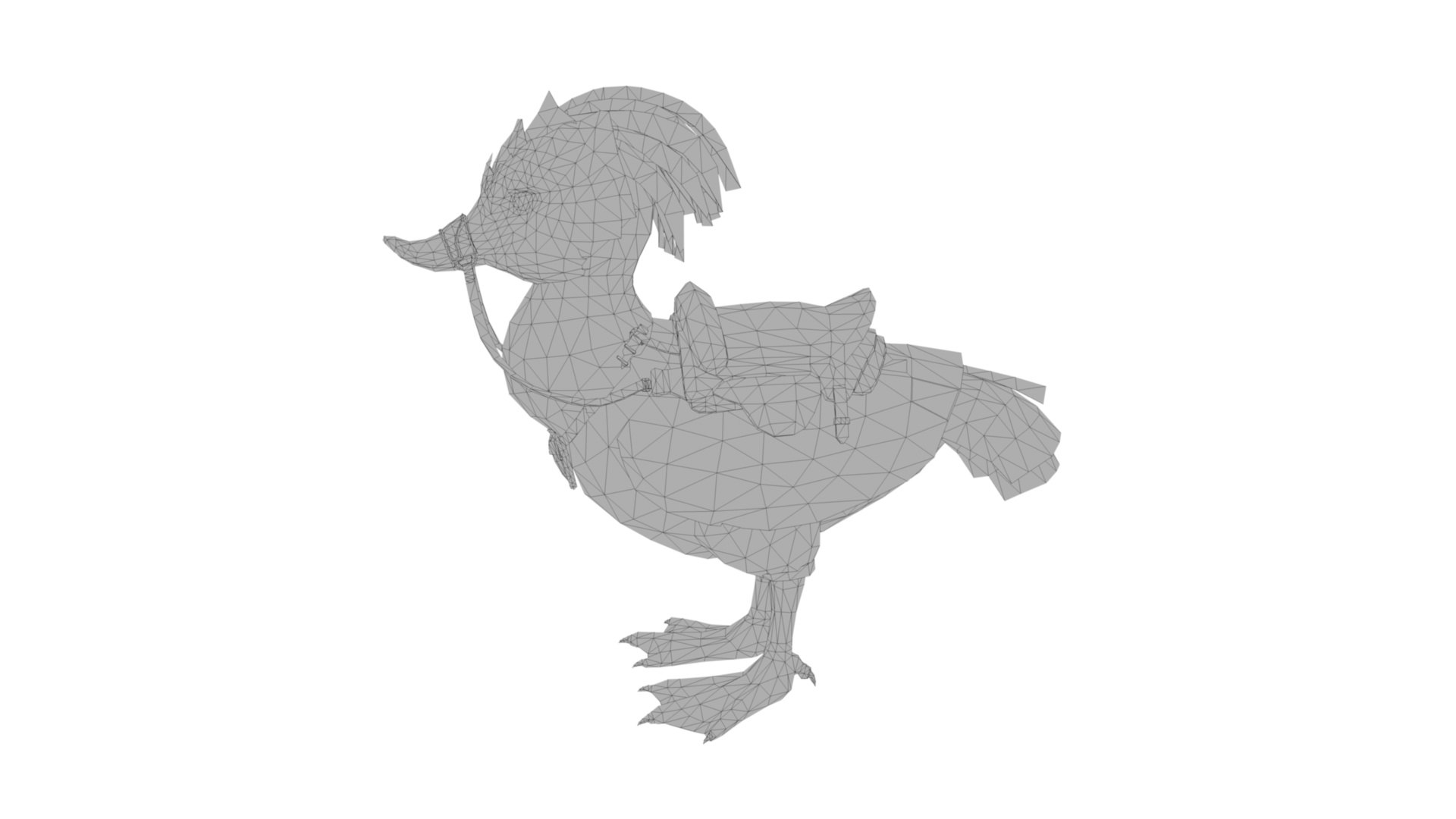 Cartoon Duck 3D - TurboSquid 2236123