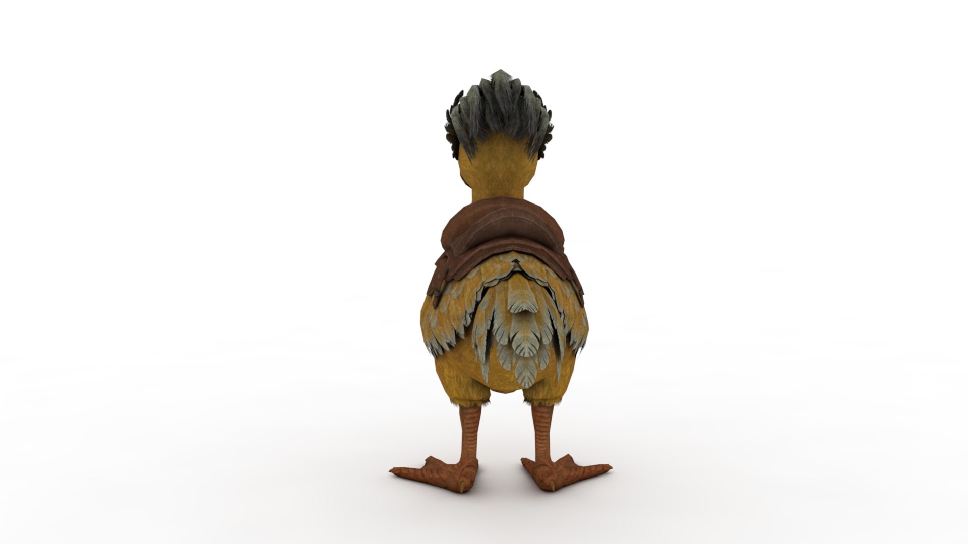 Cartoon Duck 3D - TurboSquid 2236123