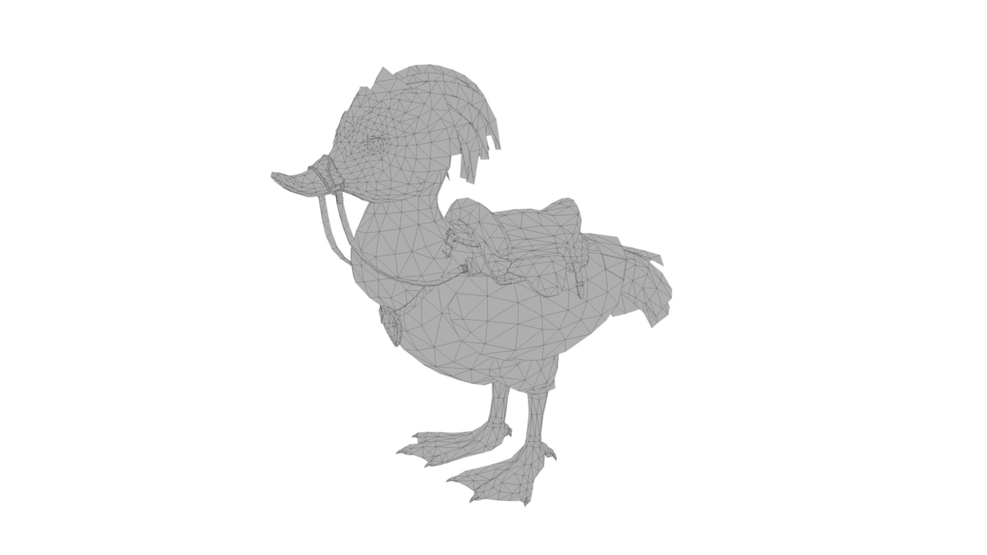 Cartoon Duck 3D - TurboSquid 2236123