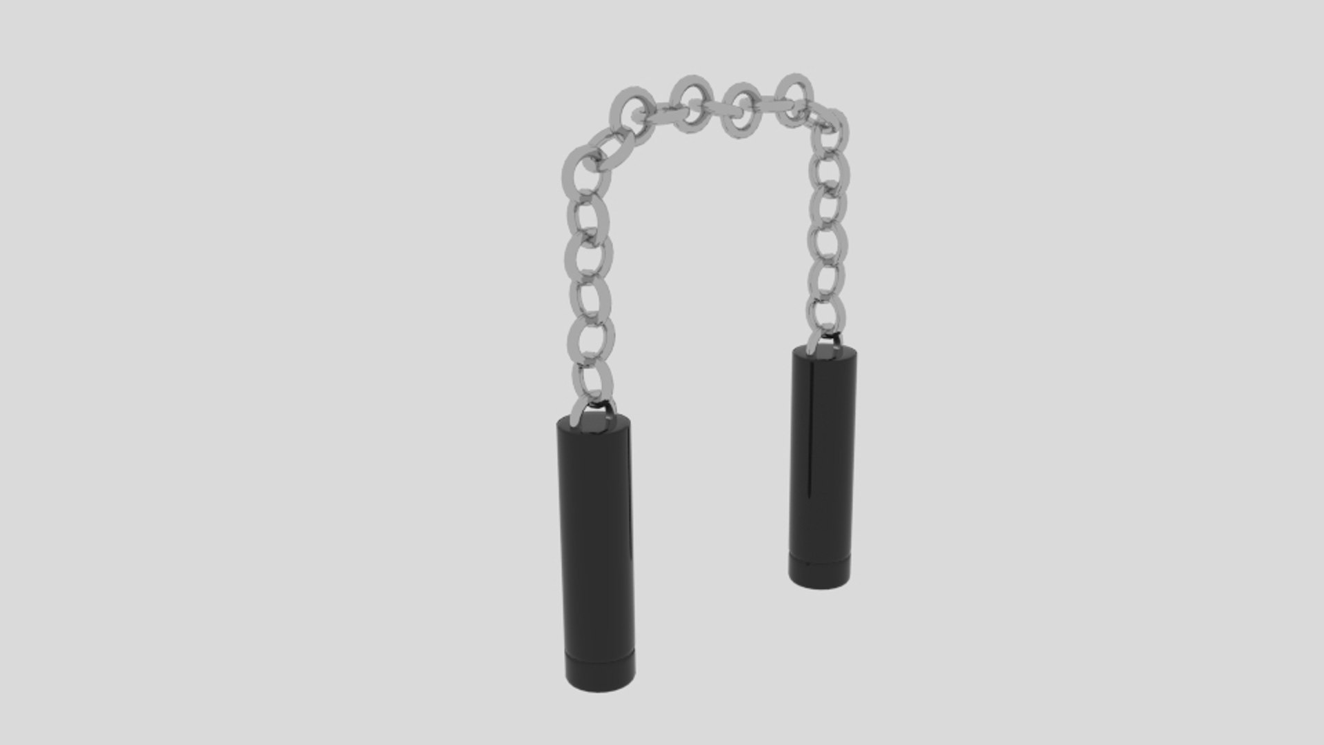 chain baton 3d model