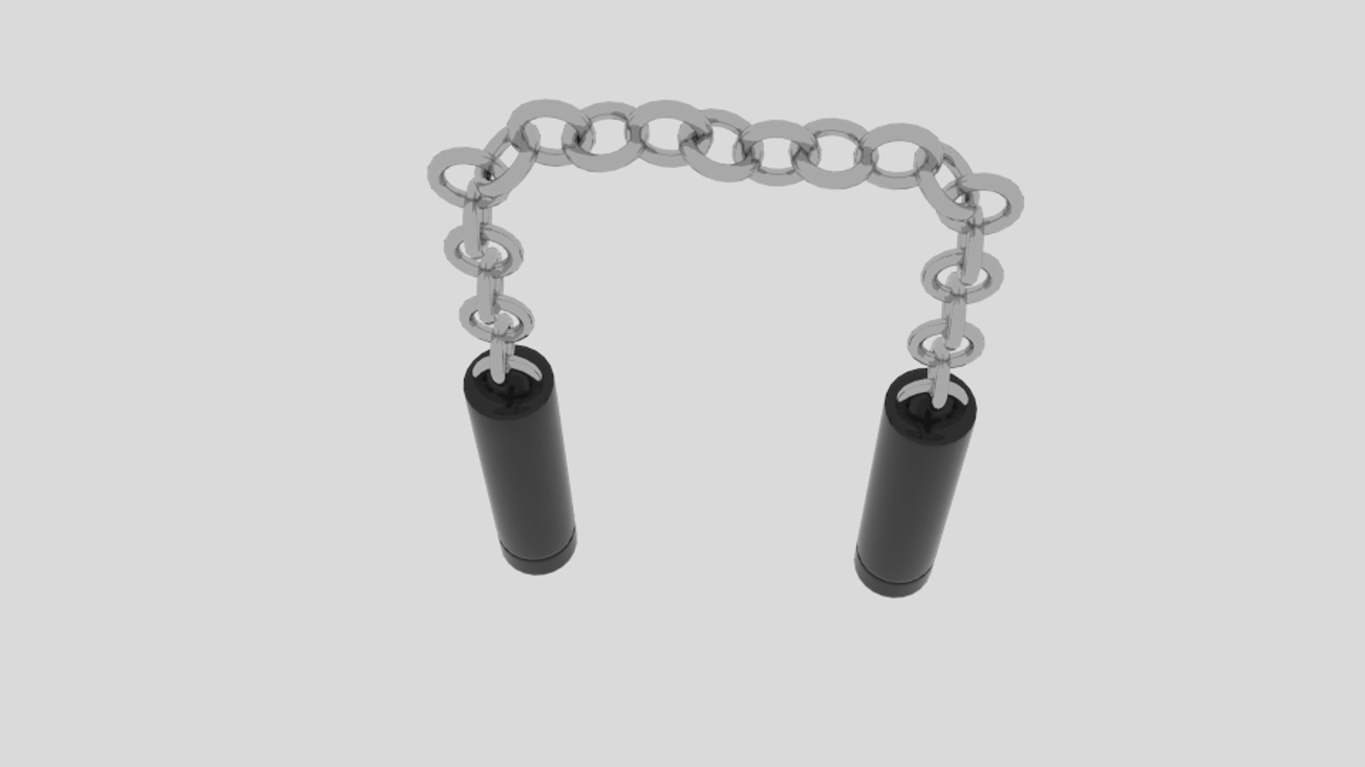chain baton 3d model