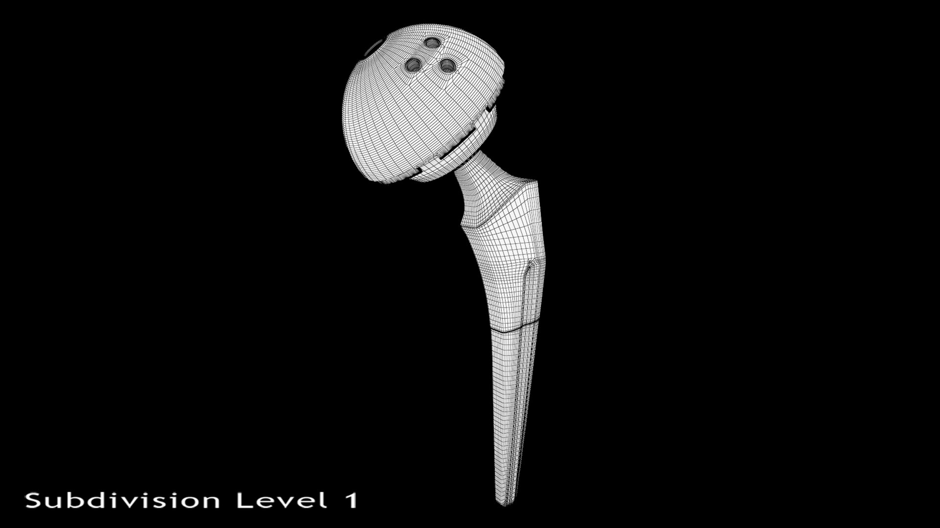 Femoral Prosthesis 3d Model