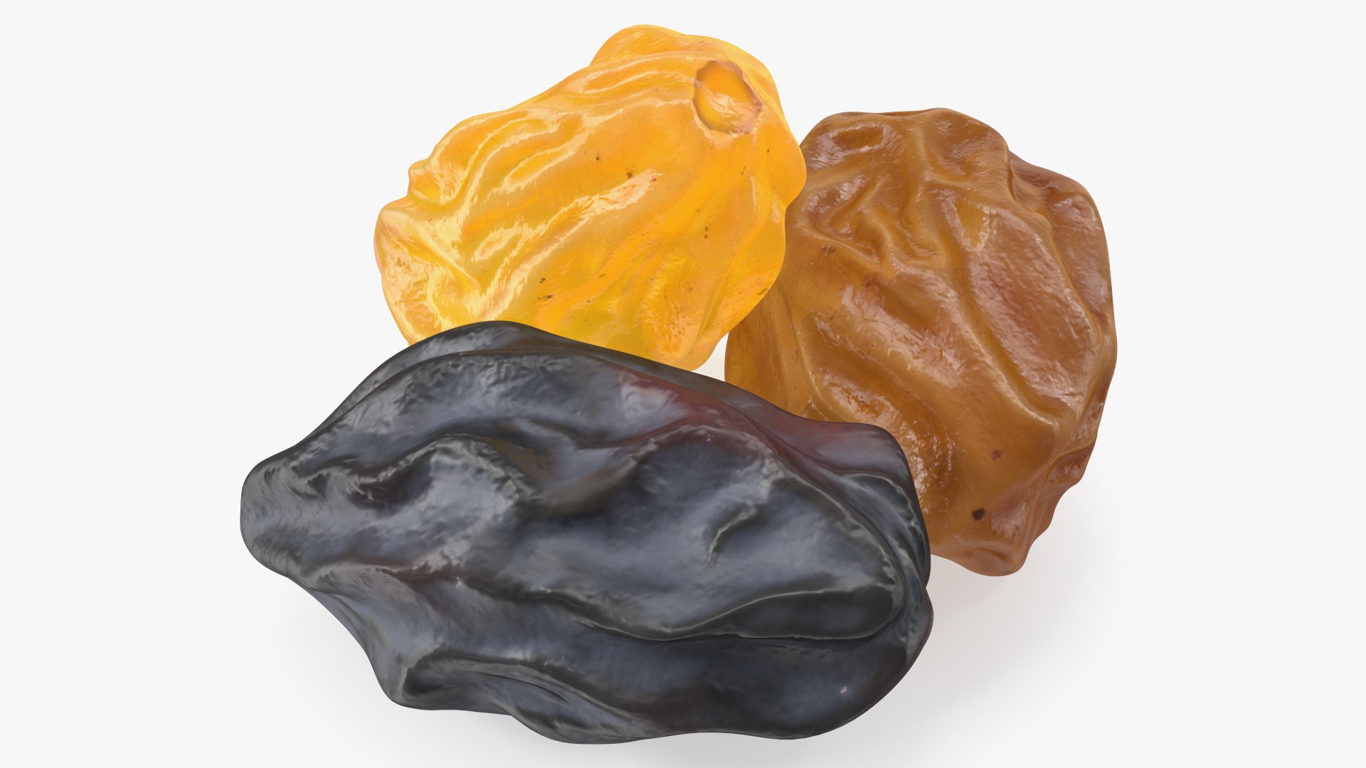 Pile of Mixed Raisins 3D - TurboSquid 1782104