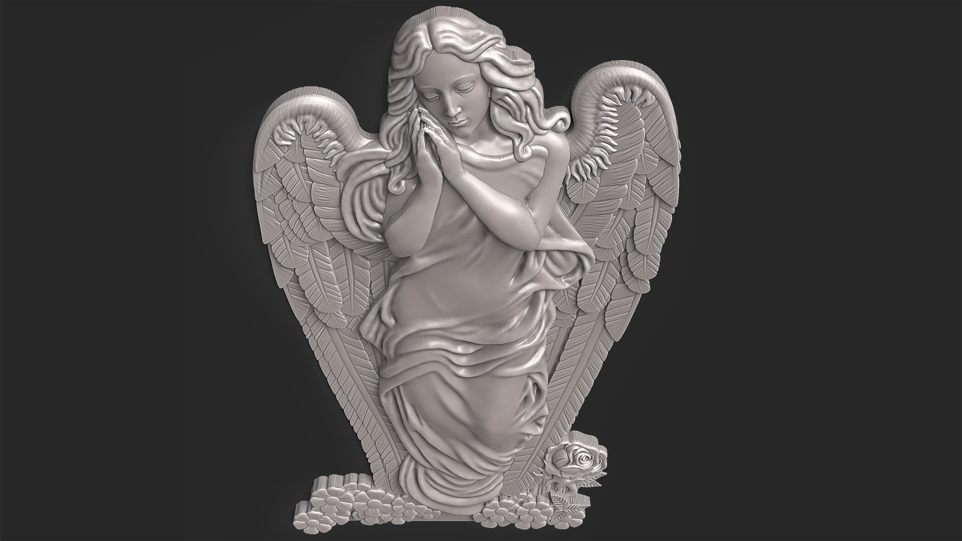Angel Cnc 3d Model