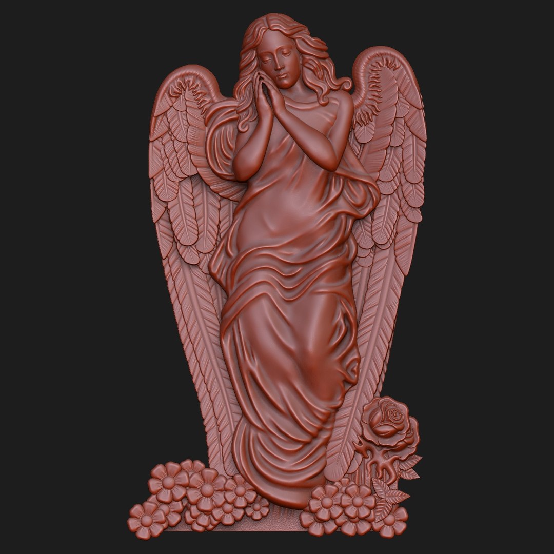 Angel Cnc 3d Model