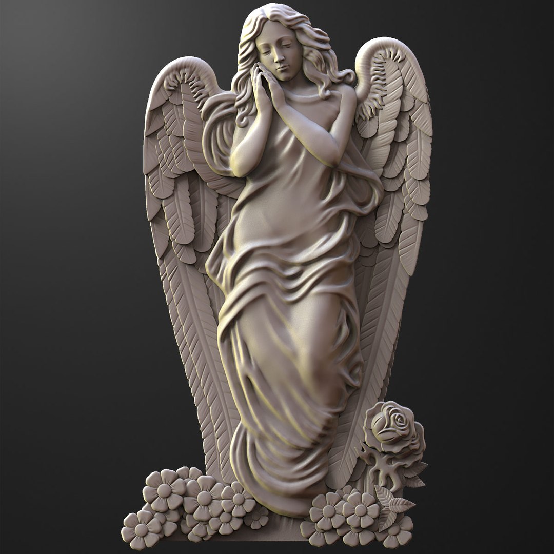 Angel Cnc 3d Model