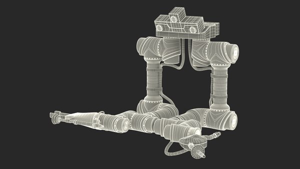 modelo 3d Manipulador robótico de abastecimiento de combustible de ...