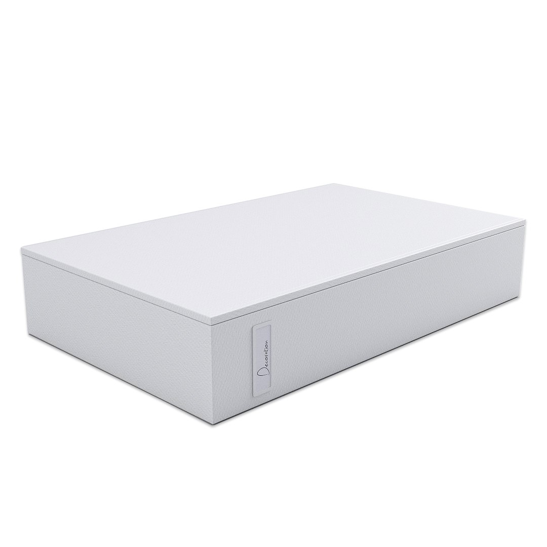 3ds White Cloth Covered Box