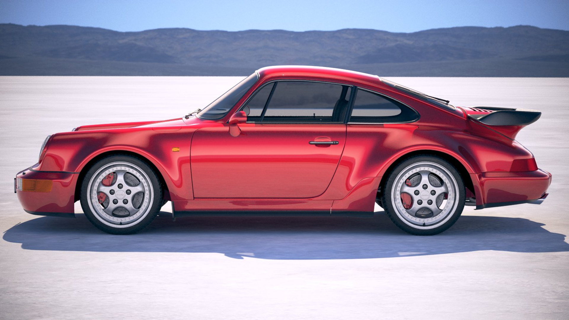 modelo 3d Porsche 911 964 turbo 1990 - TurboSquid 1328726