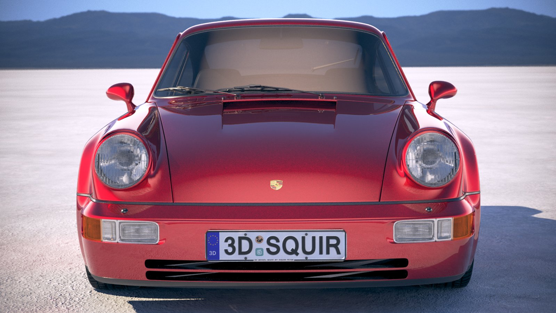 modelo 3d Porsche 911 964 turbo 1990 - TurboSquid 1328726