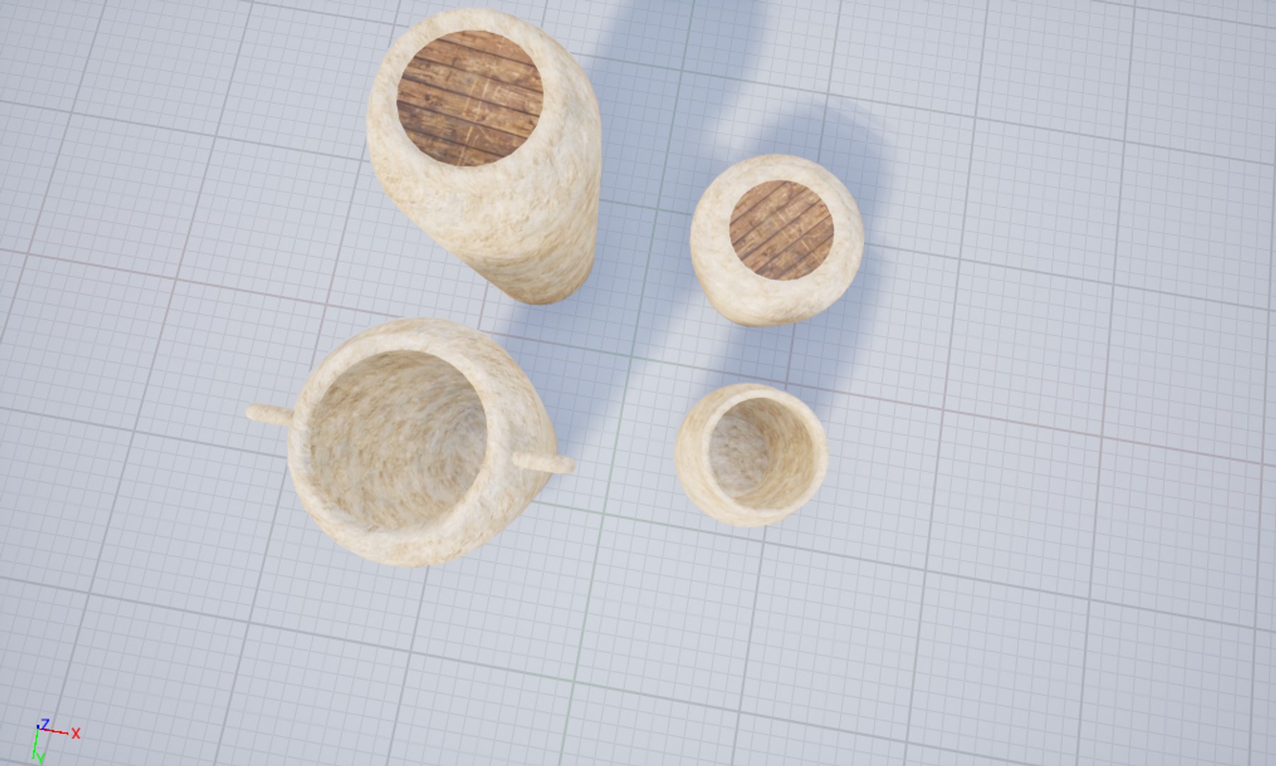 3D Model Pottery Jars - TurboSquid 1197589