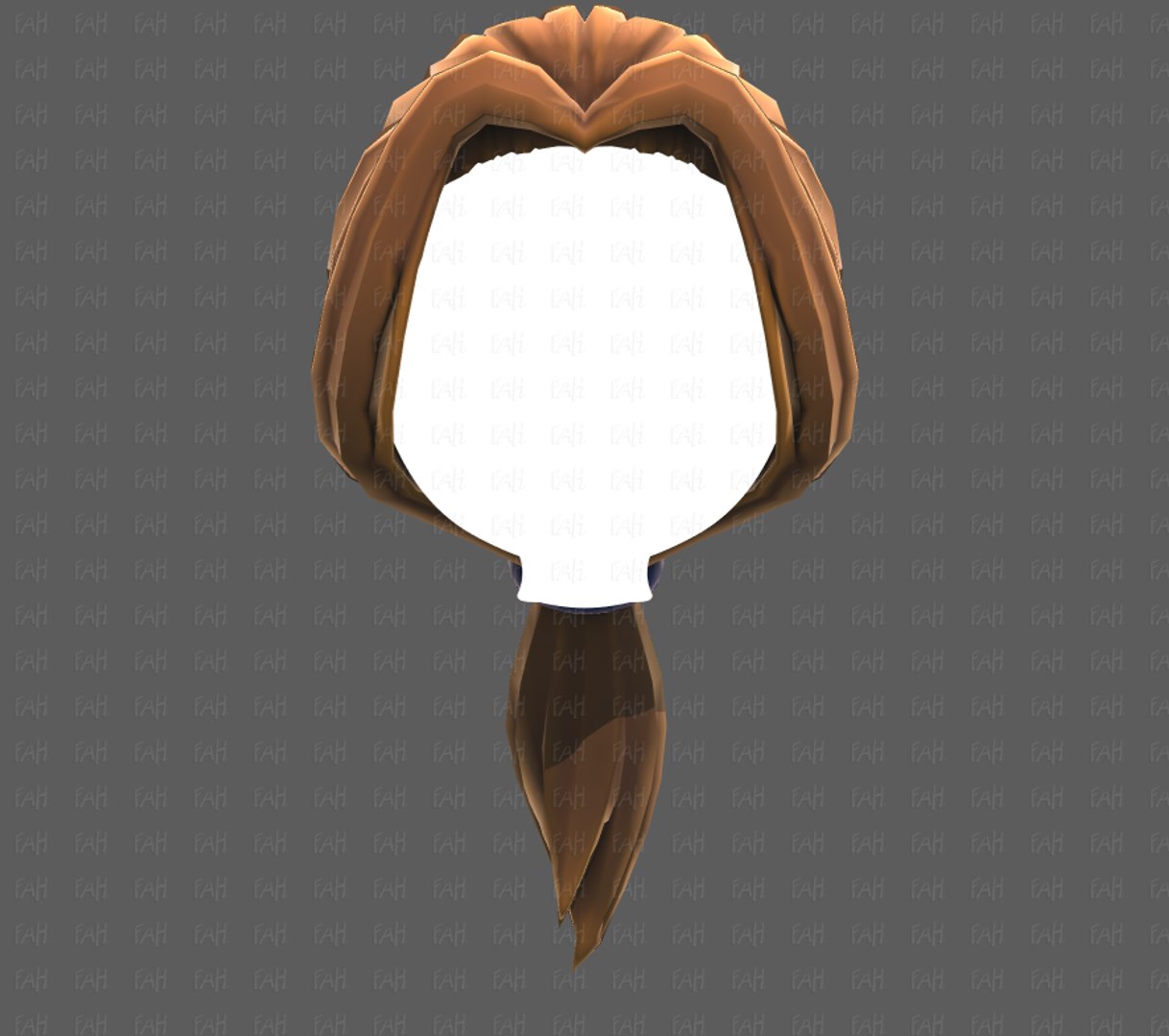 3D Base Hair for girl V54 model - TurboSquid 2080058