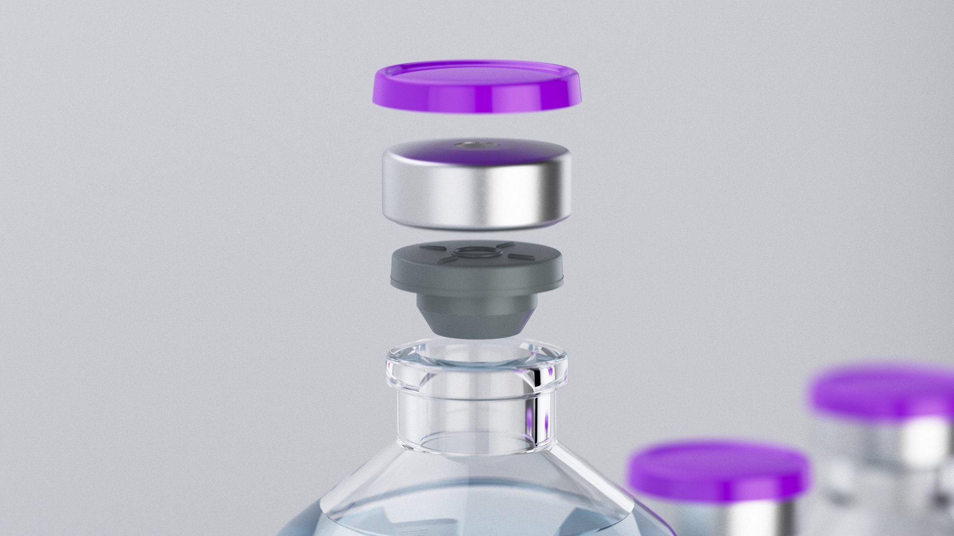 3D Vials Tubular Glass Industry Standard DIN ISO 8362-1 In 11 Sizes ...