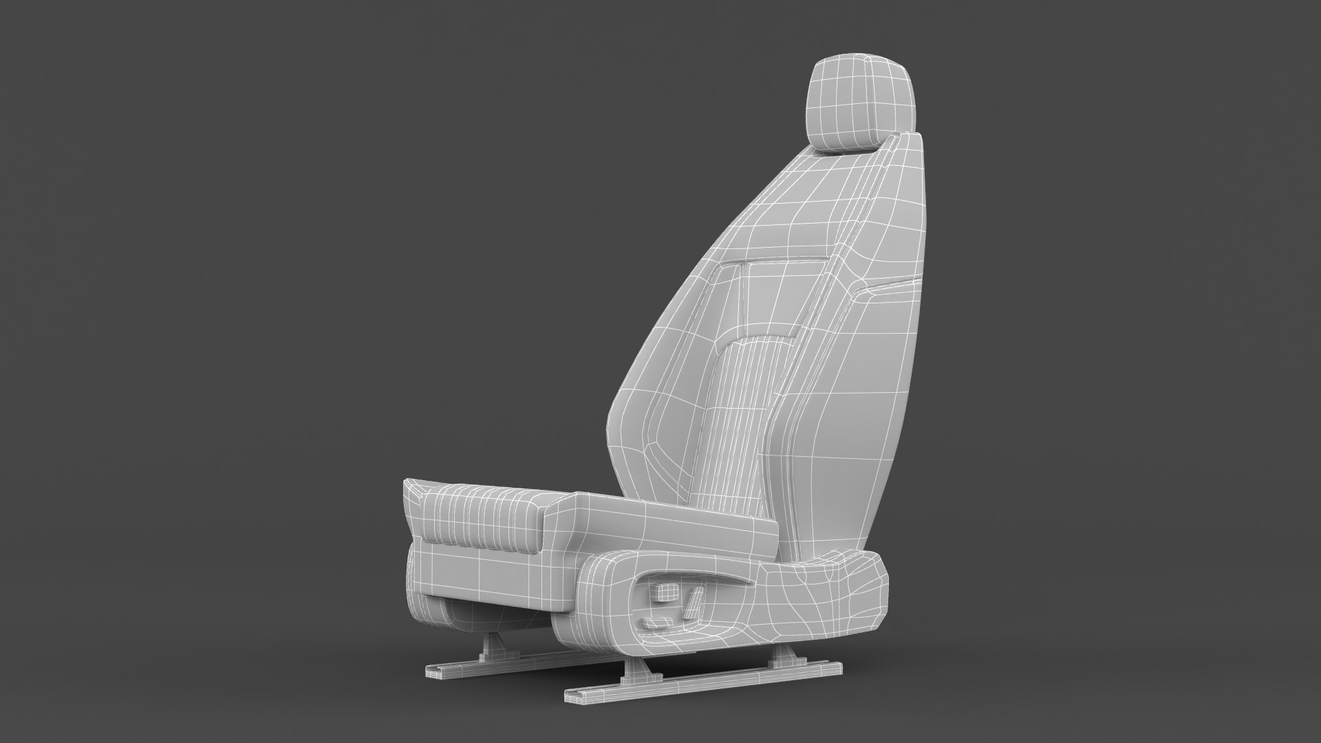 3D Car Seat model - TurboSquid 2087960