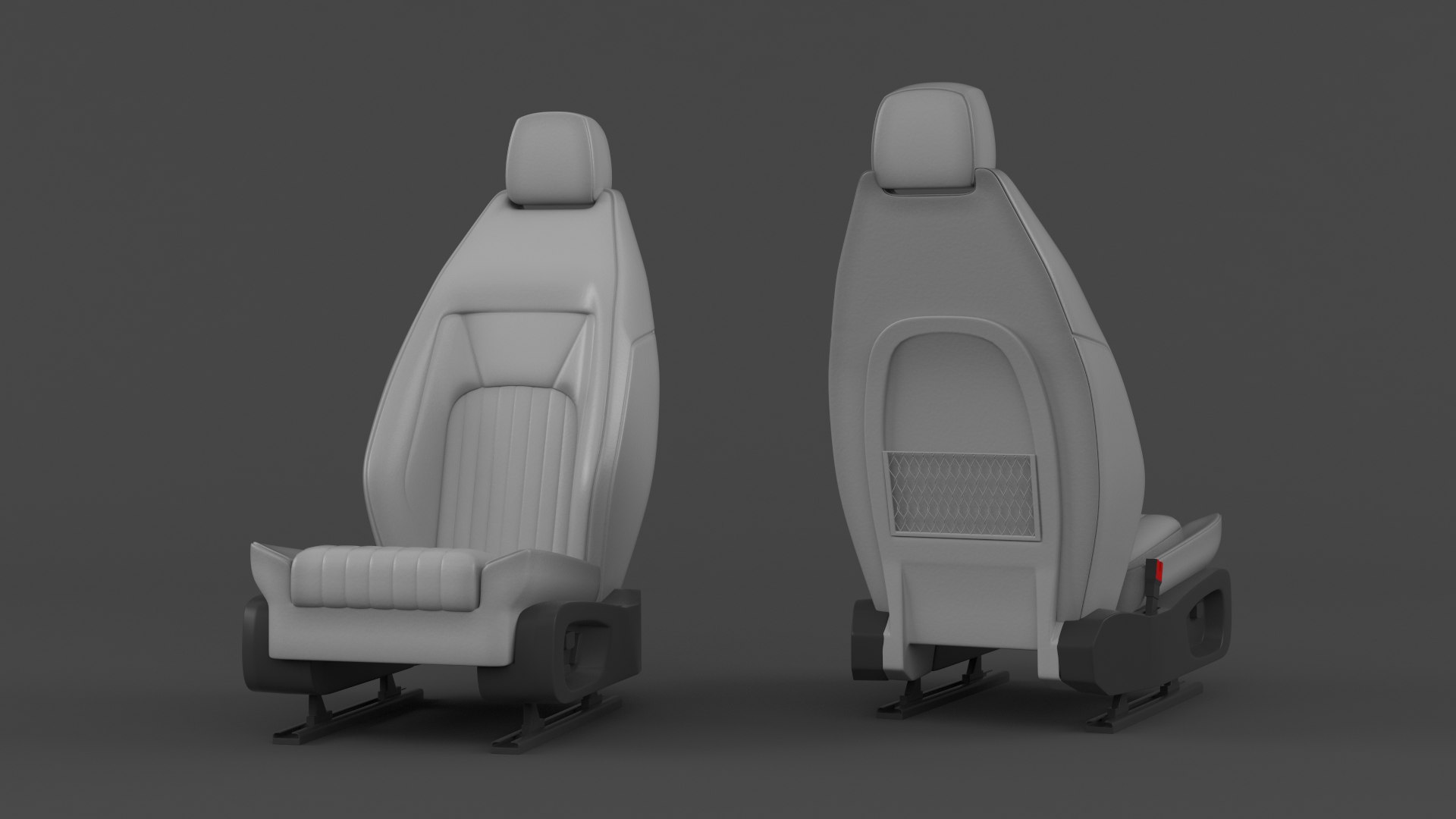 3D Car Seat model - TurboSquid 2087960