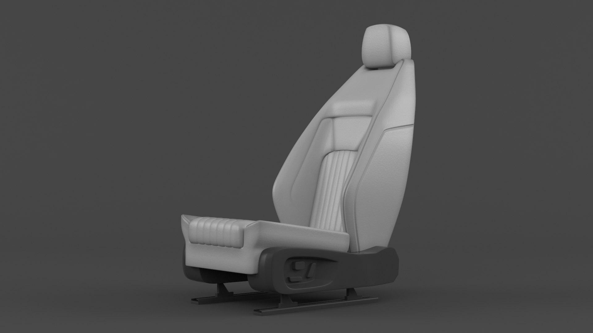 3D Car Seat model - TurboSquid 2087960