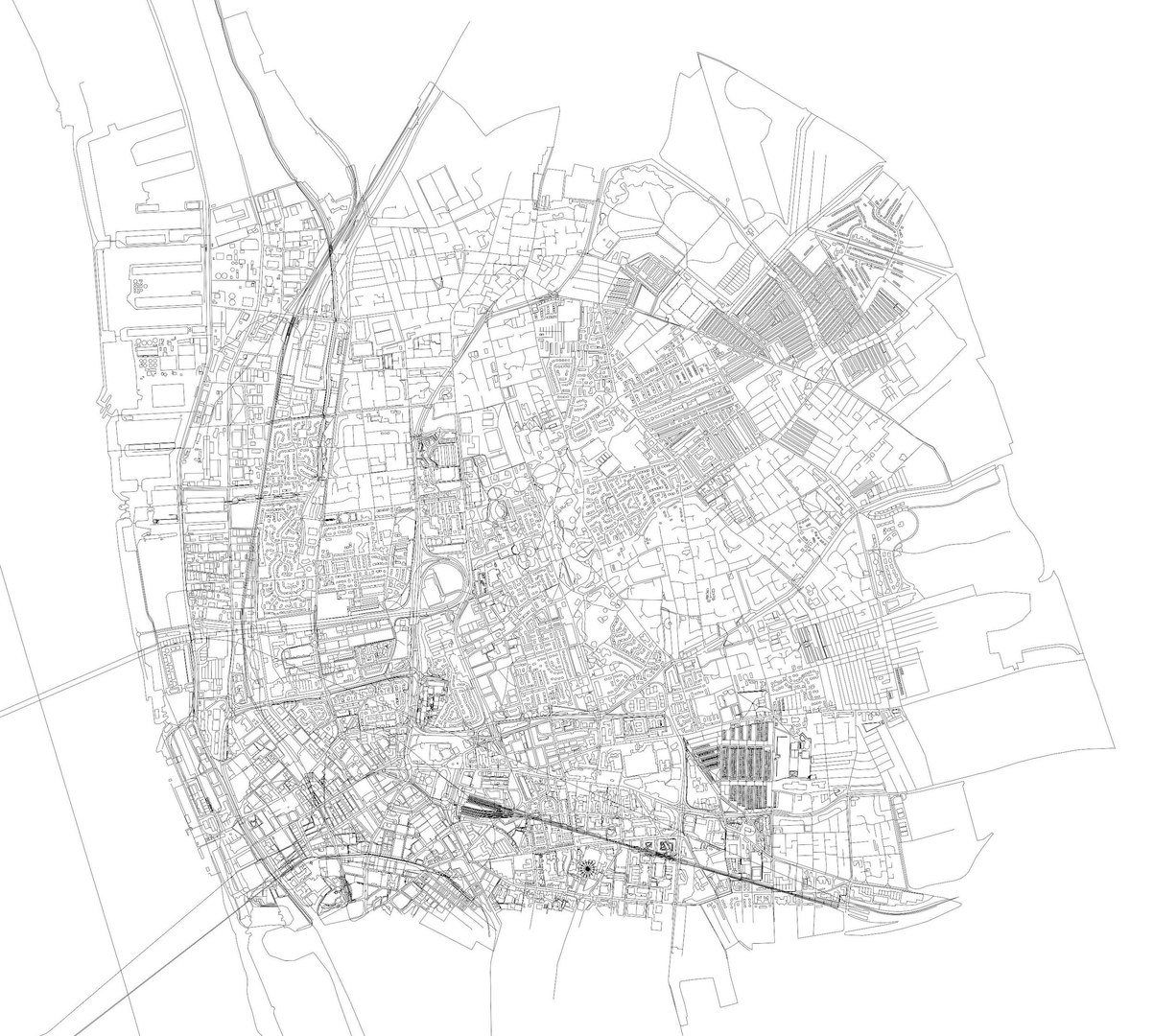 3D Model Mass Buildings - UK - Liverpool - TurboSquid 2028807