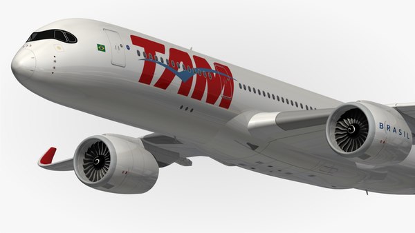 3d model airbus tam