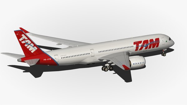 3d model airbus tam
