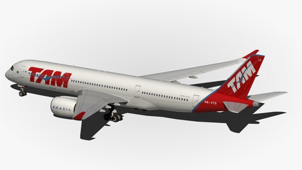 3d model airbus tam