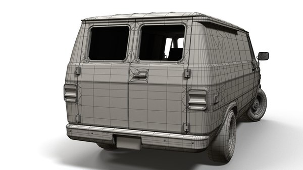 3D model van - TurboSquid 1674642