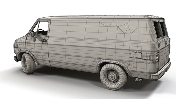 3D model van - TurboSquid 1674642