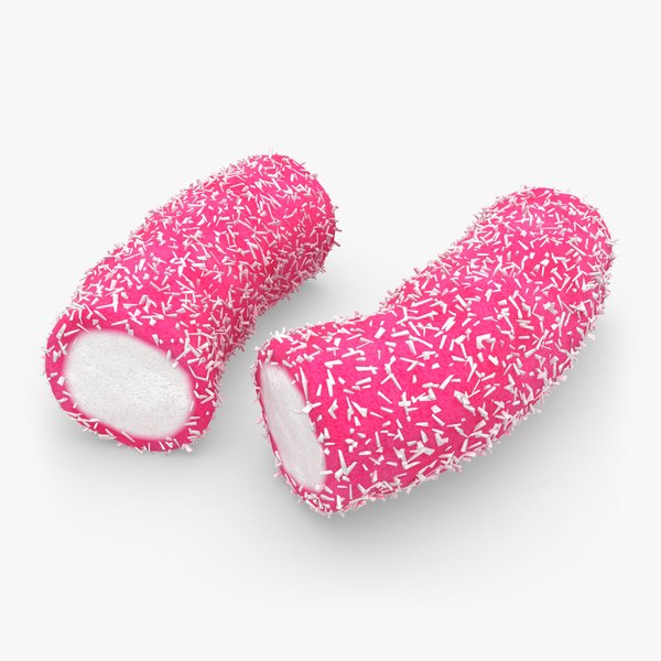 max realistic coconut candy pink