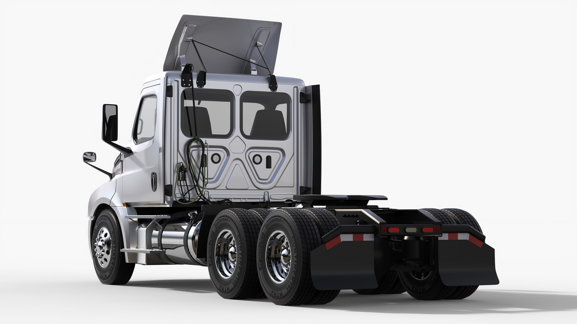 3D Freightliner Cascadia Day Cab 2017 - Present - TurboSquid 2006594