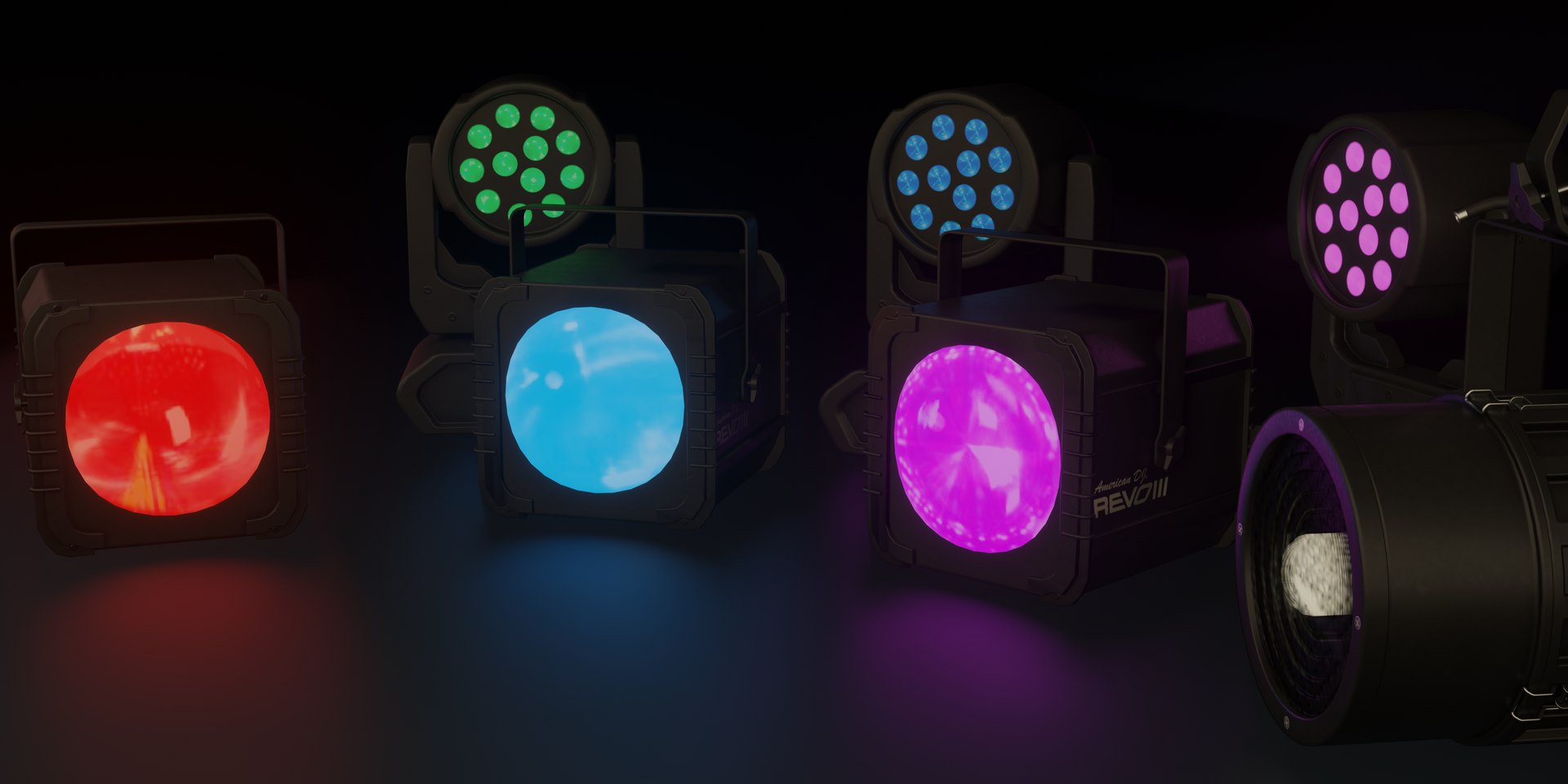 3D stage lighting model - TurboSquid 1655722