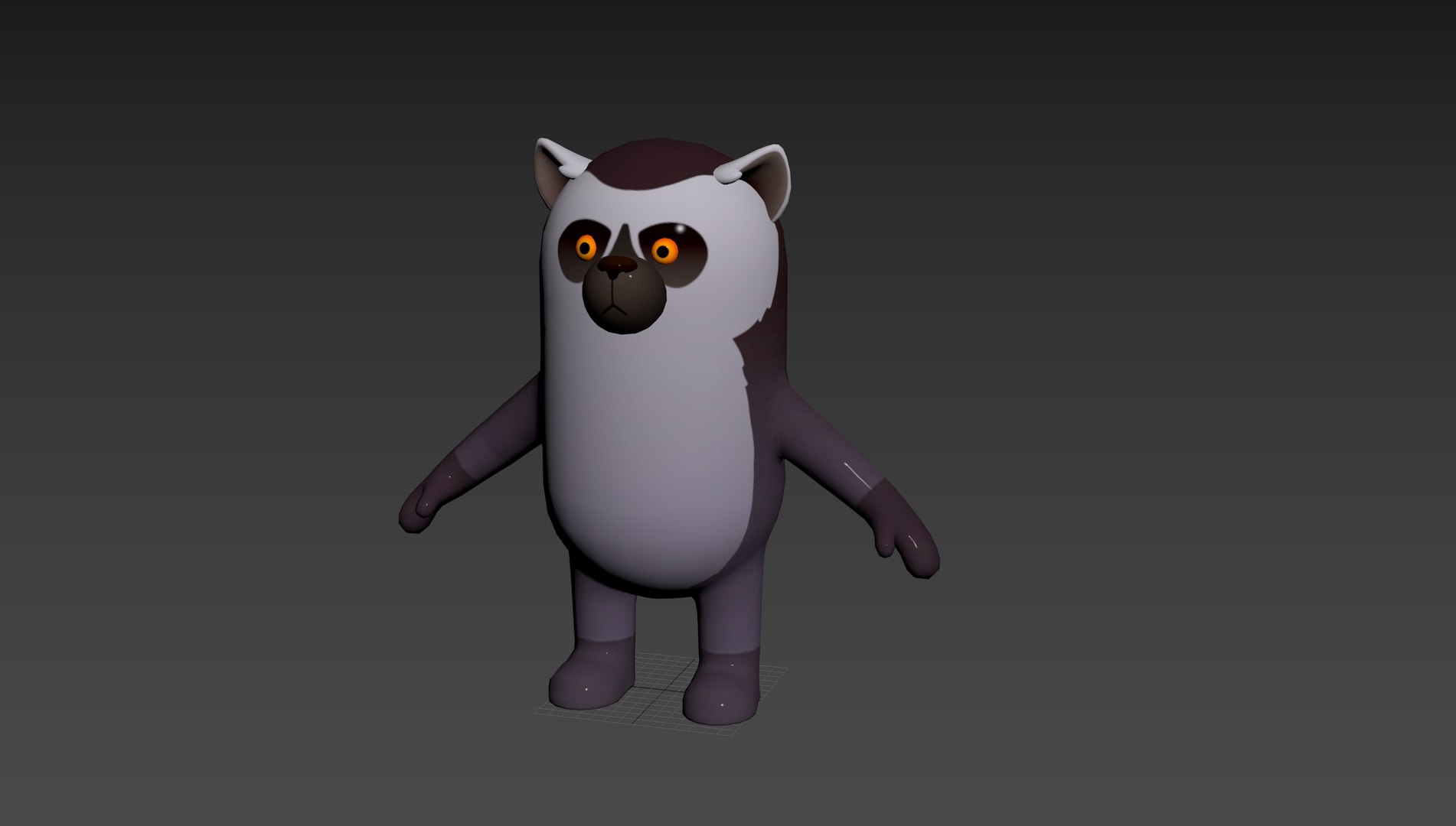 3D Model Rigged Lemur Character - TurboSquid 2021146