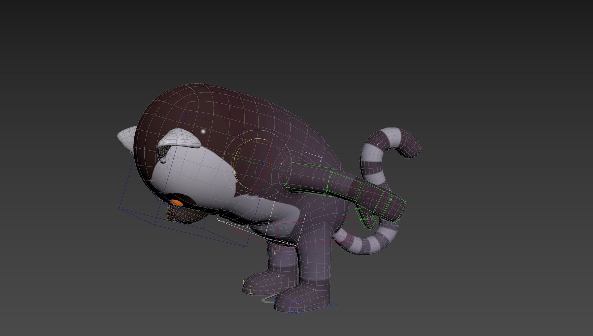 3D Model Rigged Lemur Character - TurboSquid 2021146