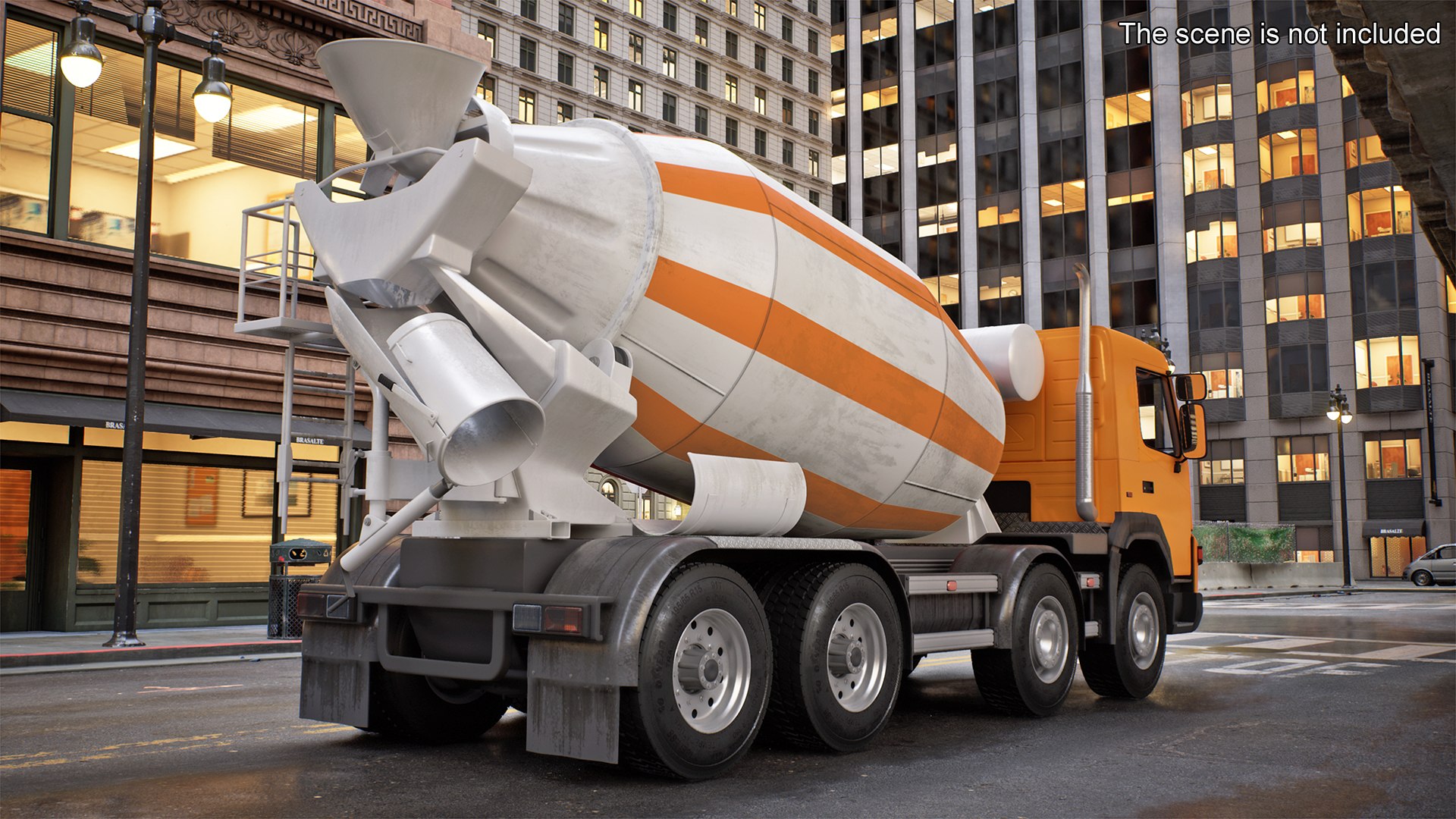 Concrete Mixer Truck model - TurboSquid 2146496