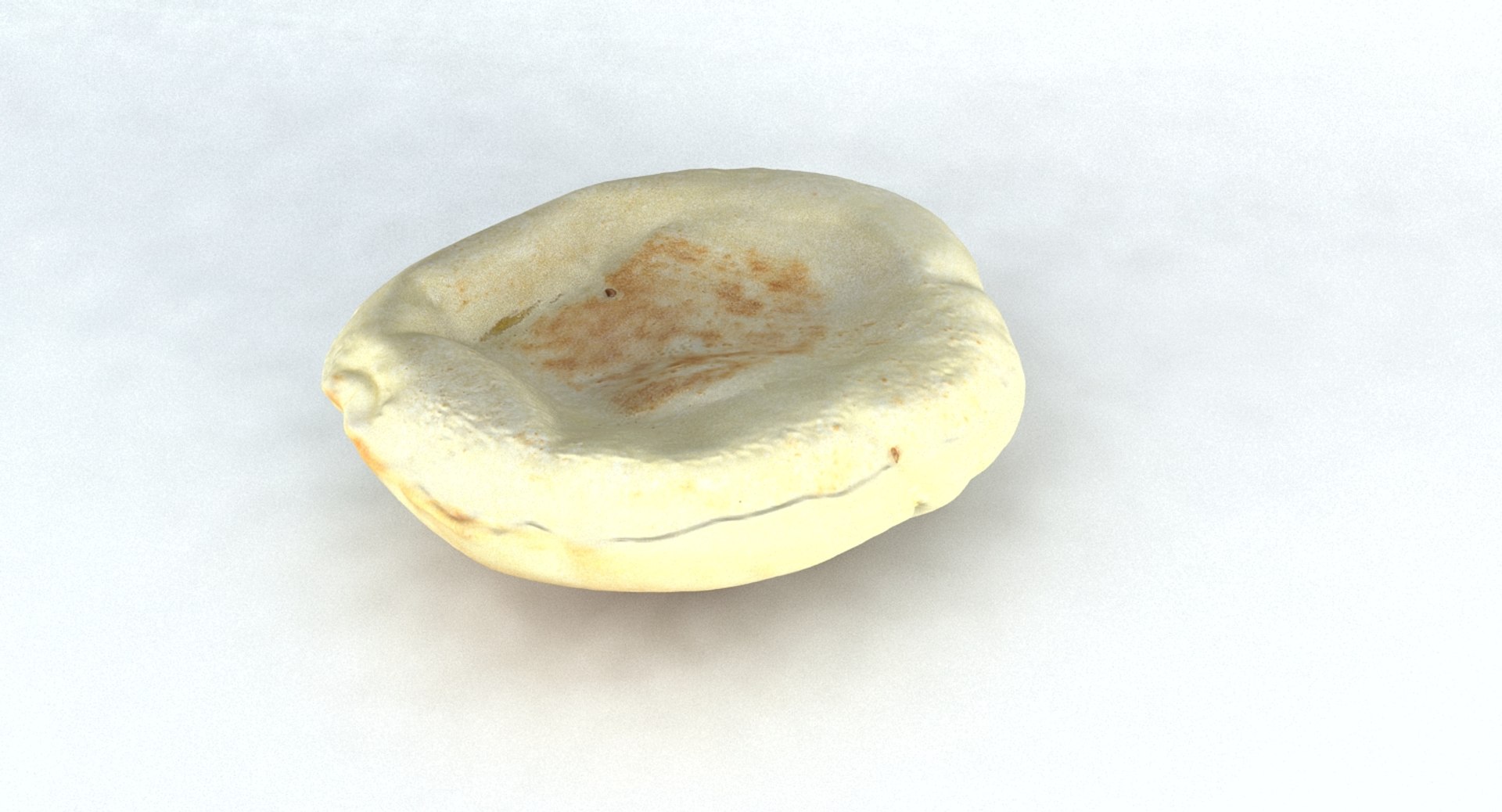 Pita Bread 3d Model