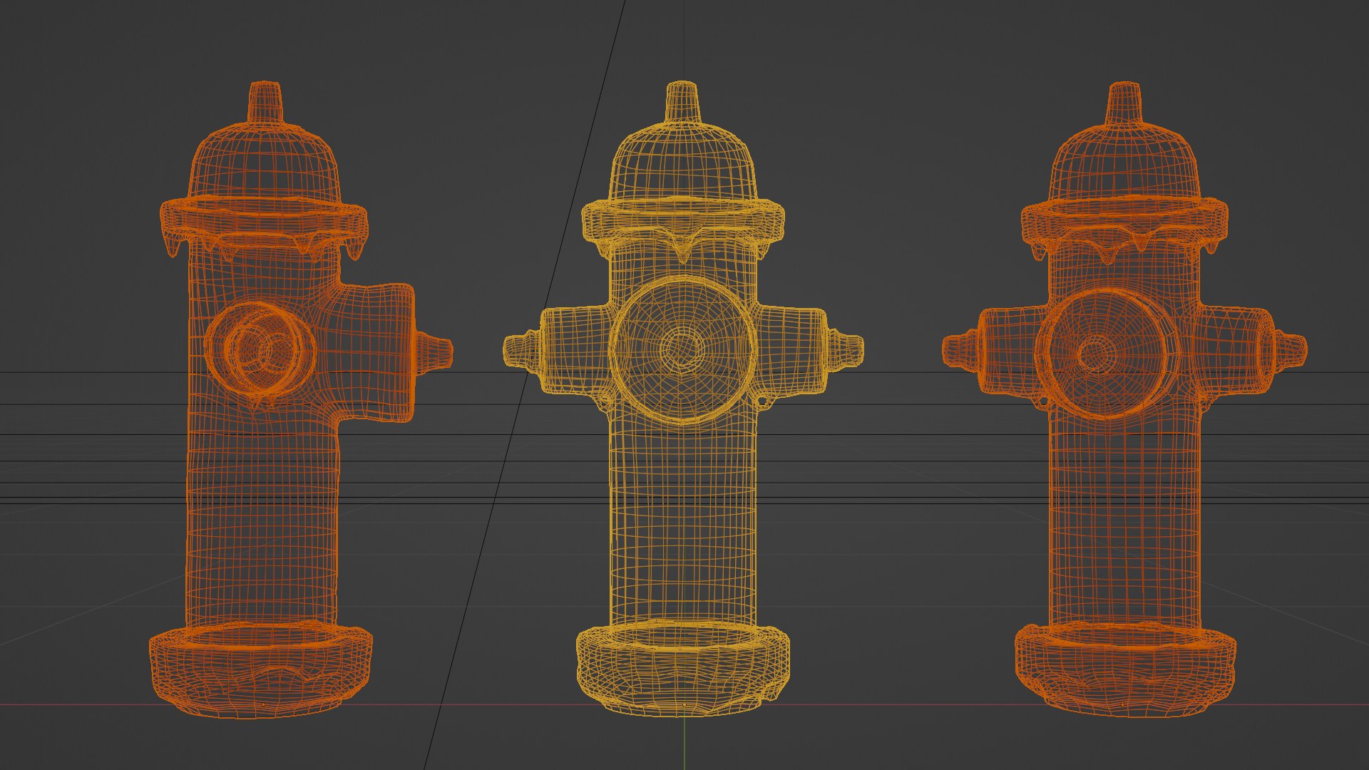 3D Fire Hydrant - TurboSquid 2521586