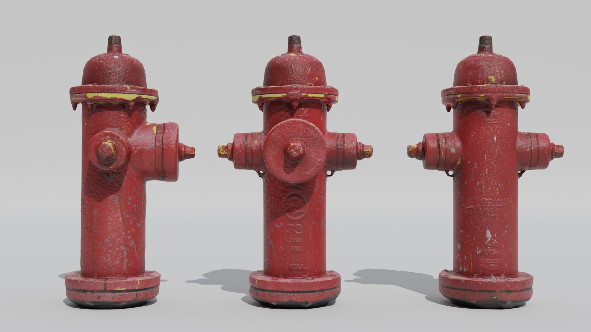 3D Fire Hydrant - TurboSquid 2521586