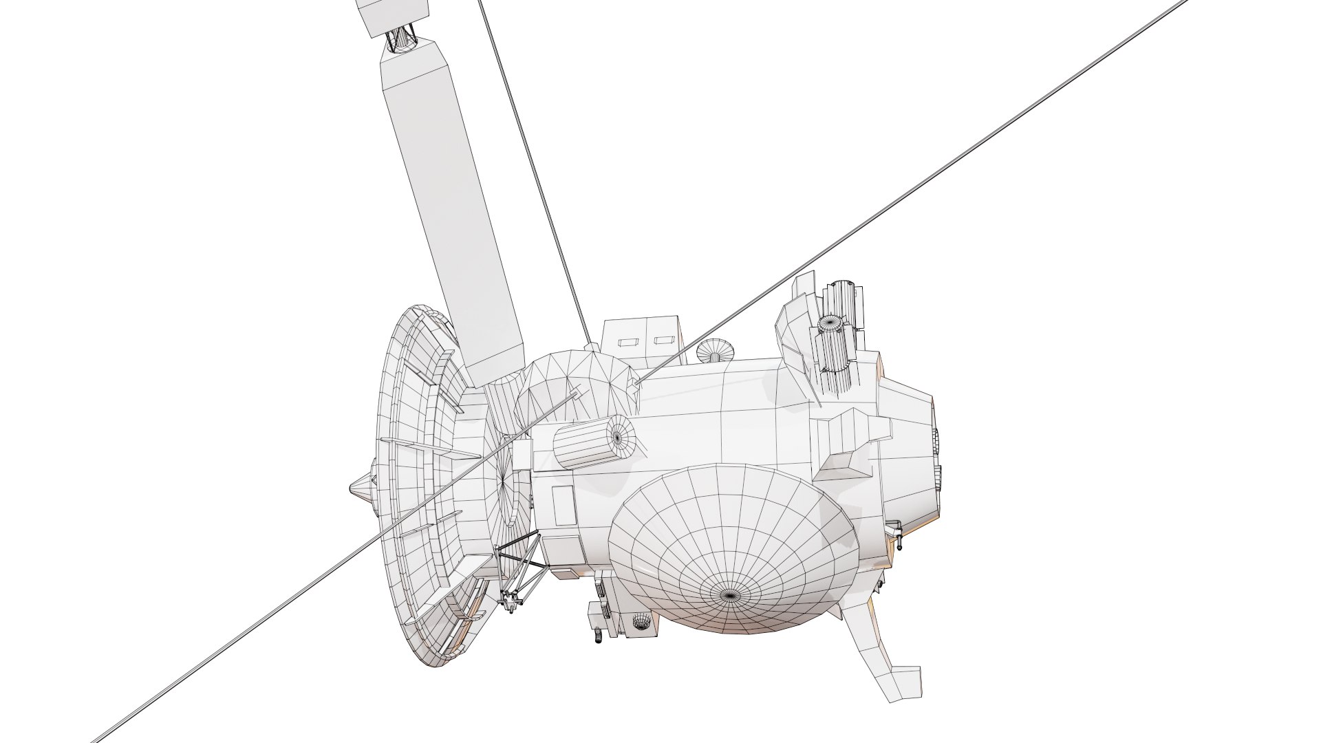 Cassini Orbiter Nasa 3D Model - TurboSquid 1505737