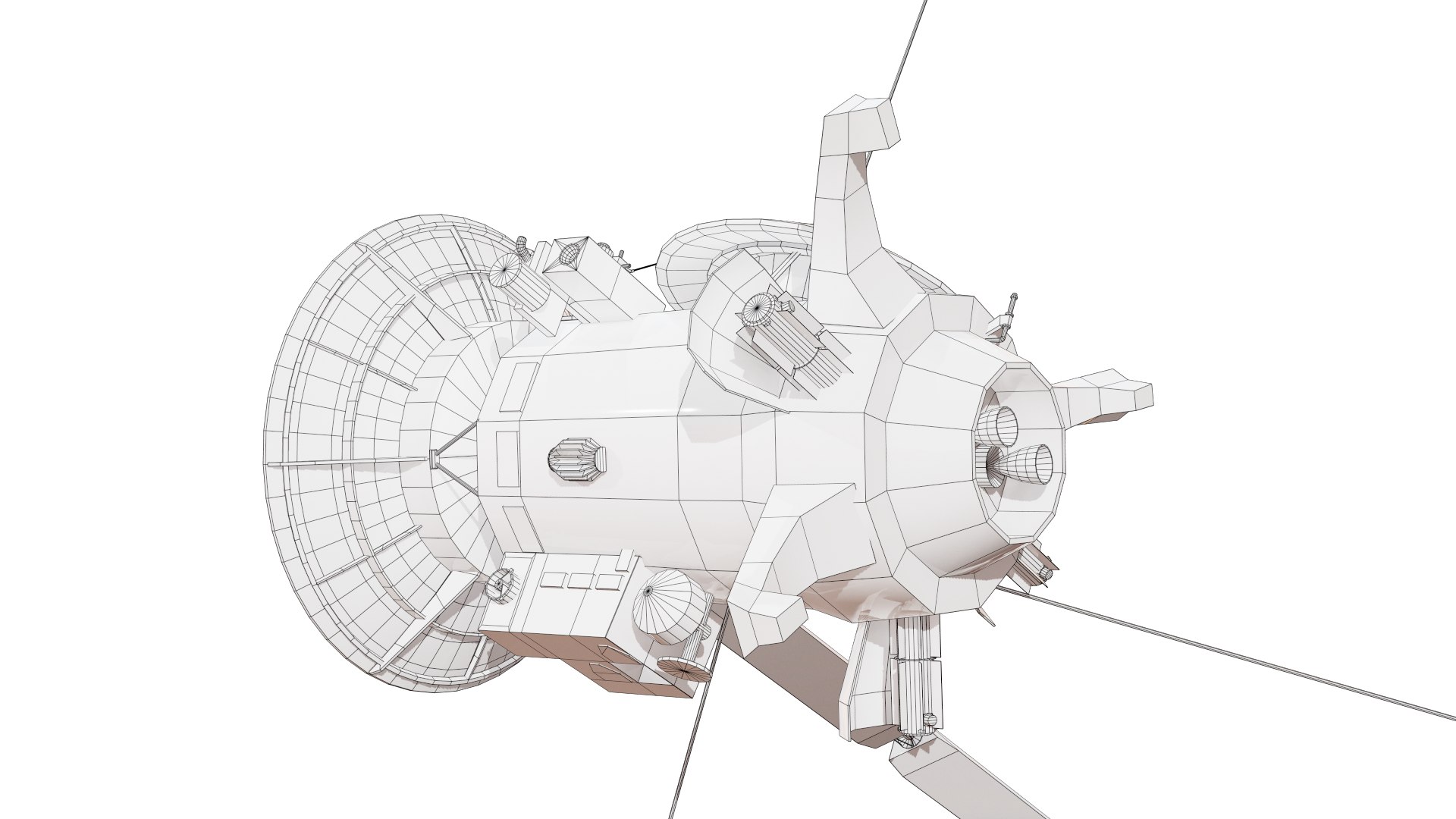 Cassini Orbiter Nasa 3D Model - TurboSquid 1505737