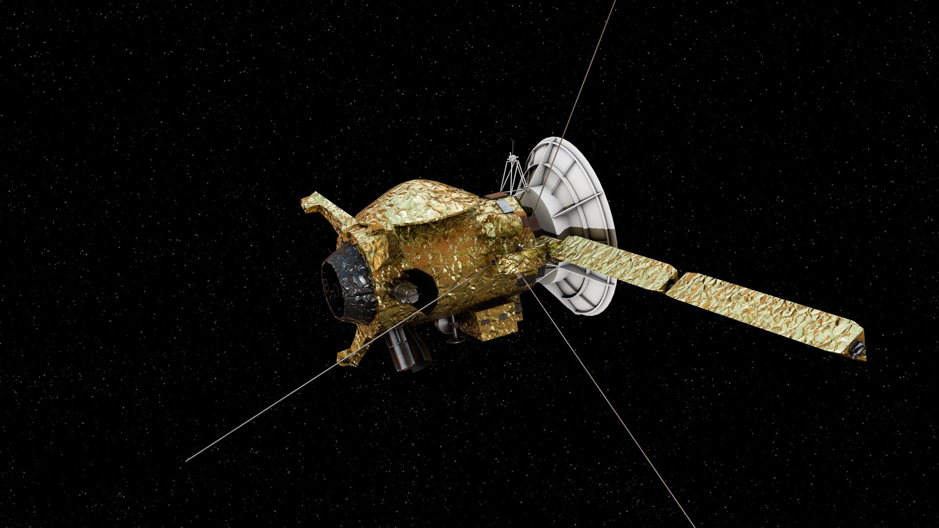 Cassini Orbiter Nasa 3D Model - TurboSquid 1505737