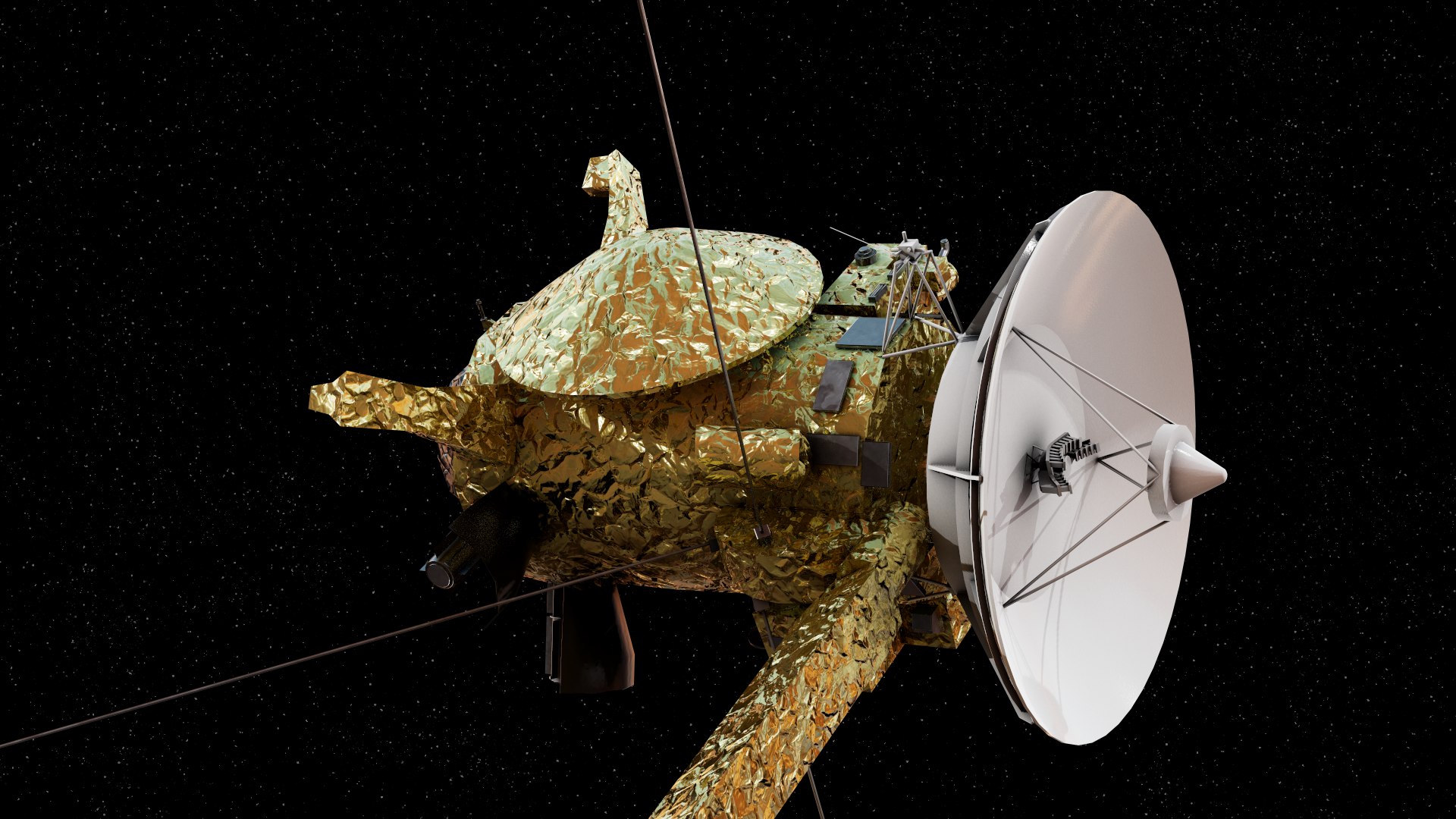 Cassini Orbiter Nasa 3D Model - TurboSquid 1505737