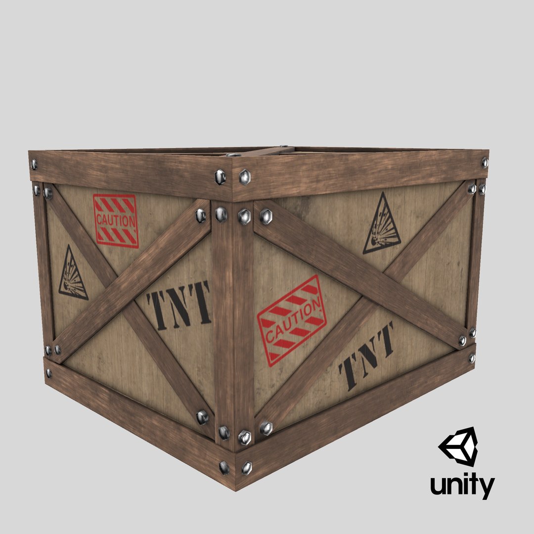 3D Tnt Box V2 Model - TurboSquid 1454438