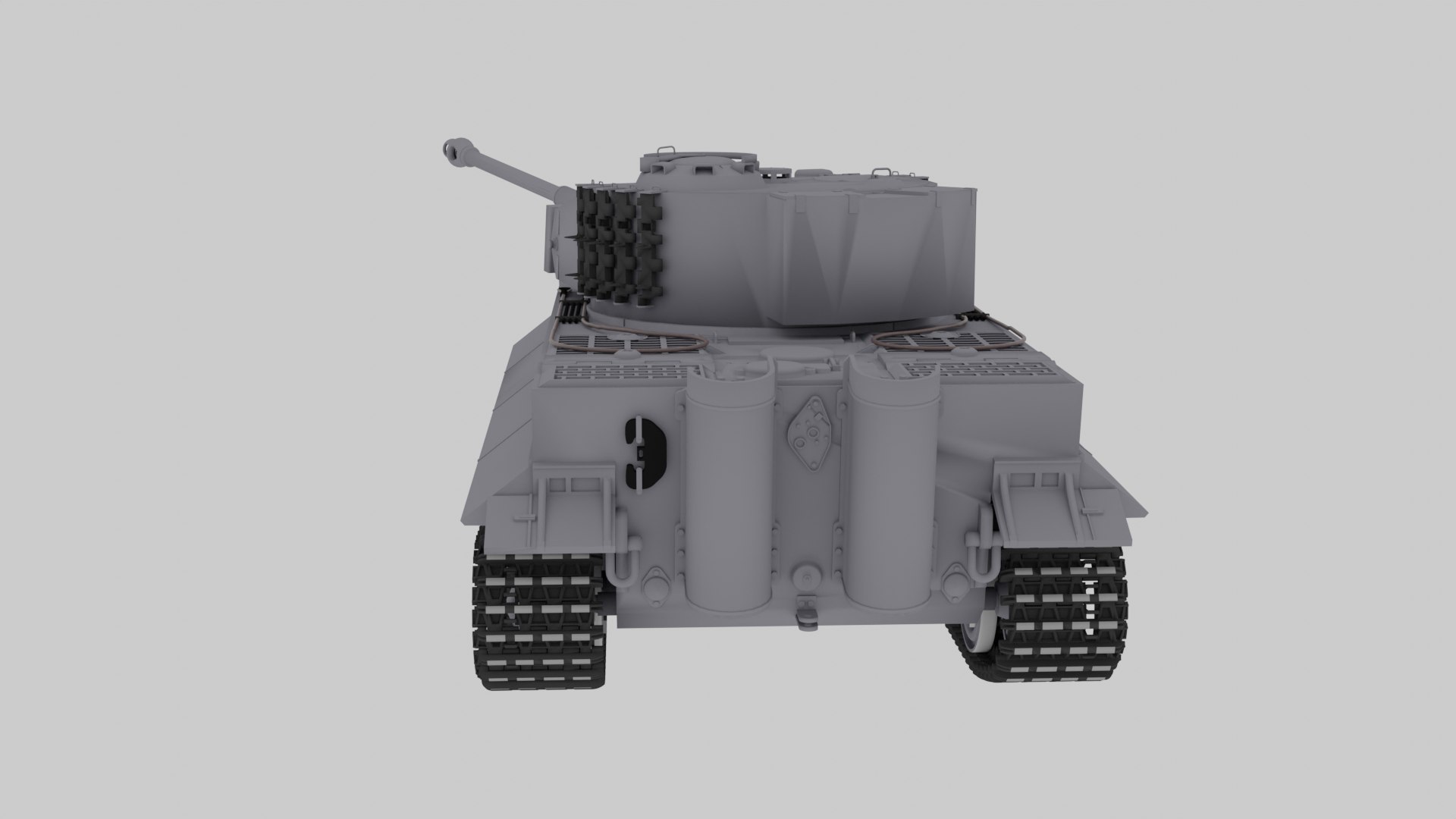 WW2 German Tiger Tank 1 3D model - TurboSquid 1894345