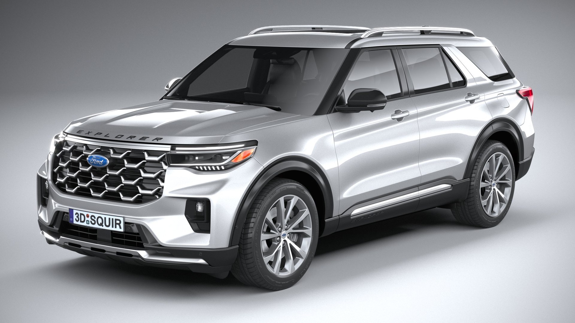 Ford Explorer 2025 3D Model - TurboSquid 2202112